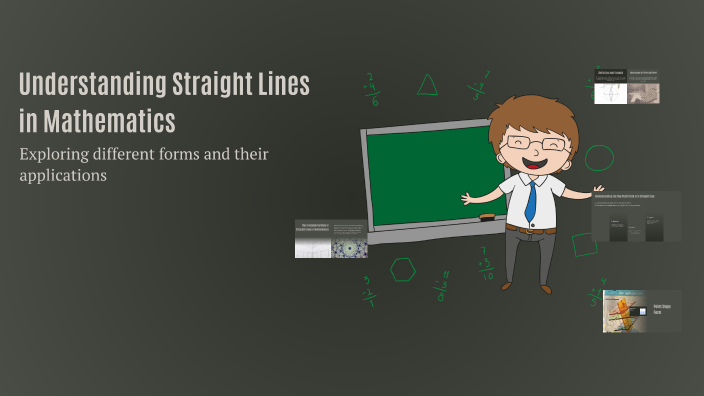 Straight line, point slope form,two-point form, intercept form by ...