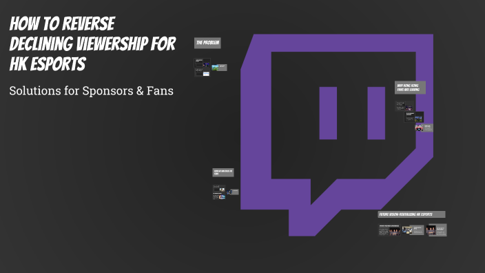 How to Reverse Declining Viewership for HK Esports by Z on Prezi