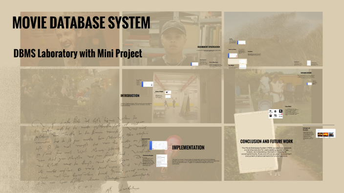 MOVIE DATABASE SYSTEM by Rana Bilal on Prezi