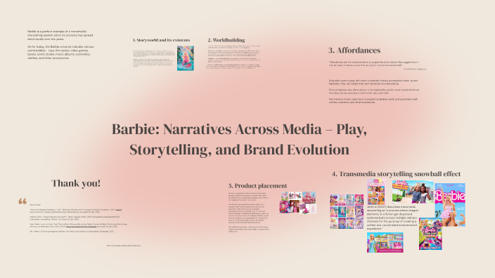 Narrative Across Media - Barbie by W M on Prezi