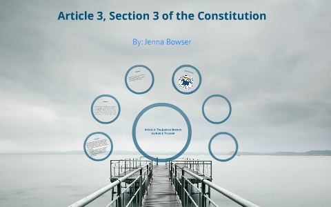 Article 3, Section 3 of the constitution by Jenna Bowser on Prezi
