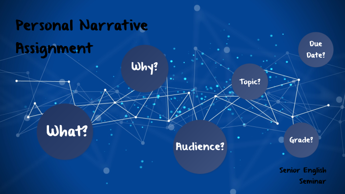 Personal Narrative Assignment by Jennifer Matzke on Prezi