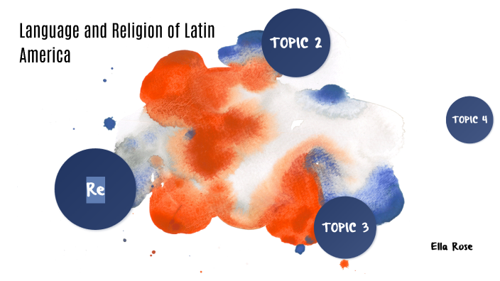 Influence of the spanish and portuguese on language and relions by Ella ...