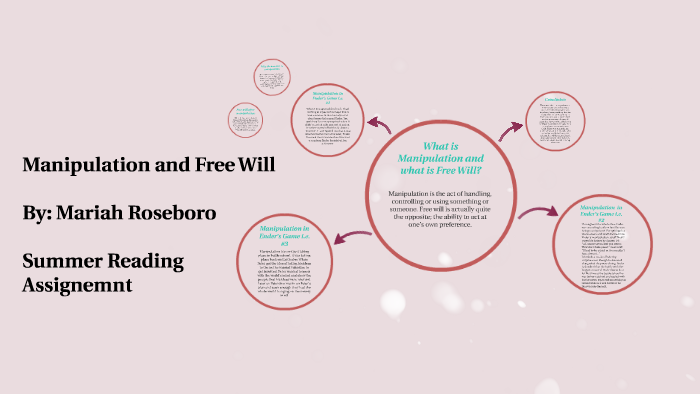 Manipulation and Free Will by Mariah Roseboro on Prezi
