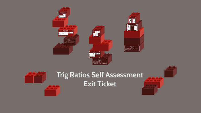 Trig Ratios Exit Ticket Self Assessment by Brian Klee on Prezi