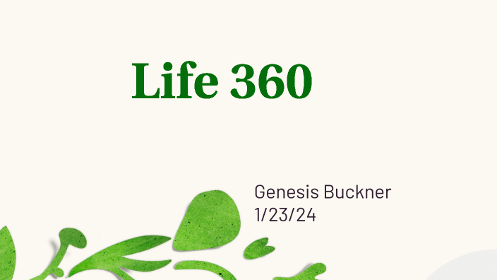 Life 360 presentation by GENESIS BUCKNER on Prezi