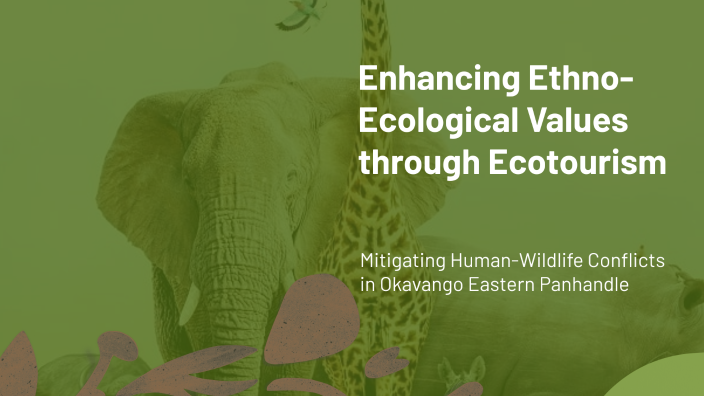 Enhancing Ethno-Ecological Values through Ecotourism by Ogaufi Obusitse ...