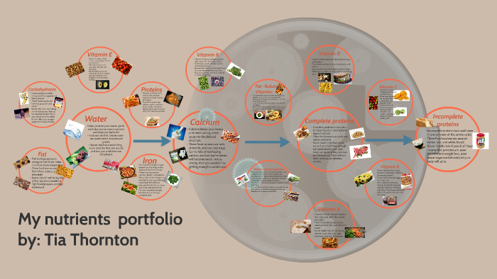 My nutrients portfolio by Tia Thornton