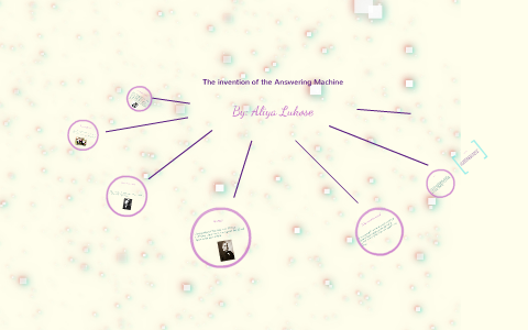 Invention of the Answering Machine by Aliya Lukose on Prezi