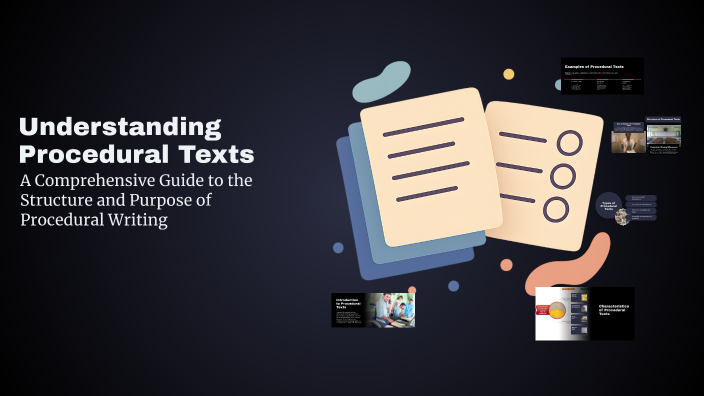 Understanding Procedural Texts by Trisha Rafae on Prezi