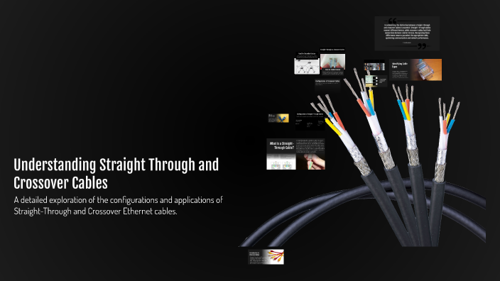 Understanding Straight Through and Crossover Cables by rean belle on Prezi