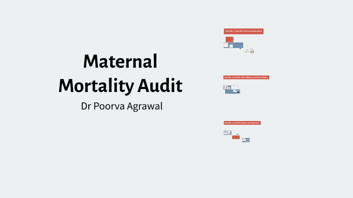 Maternal Mortality Audit by V K on Prezi
