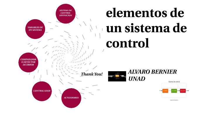 elementos principales de un sistema de control by Fernando Guerrero ...