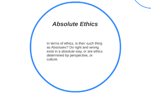Absolute Ethics by Justin Keller on Prezi