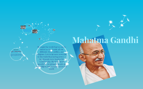 Mahatma Gandhi by Madelyn Grimes