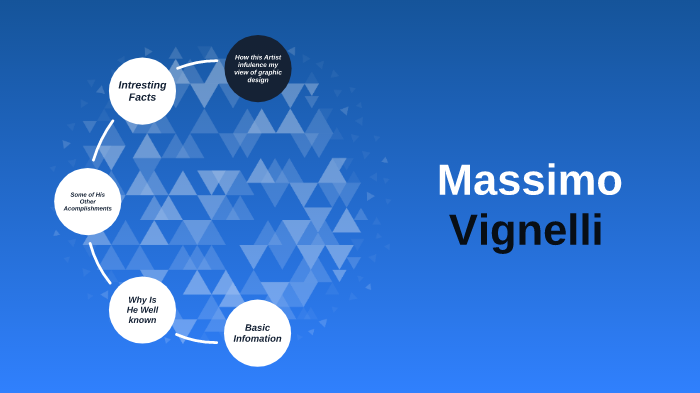 Massimo Vignelli by Jeremiah Walton on Prezi