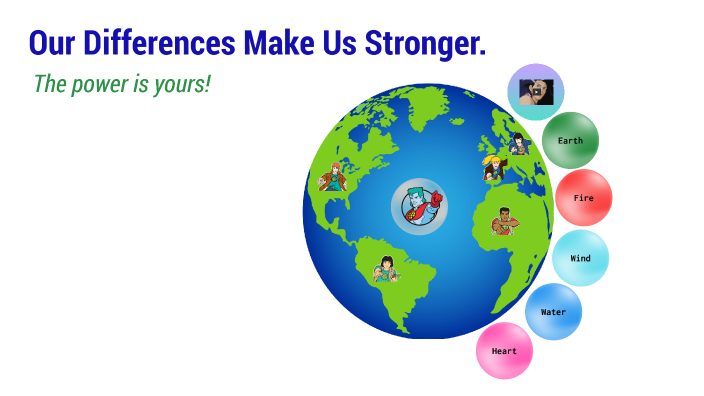 Our Differences Make Us Stronger. by The Best Team Ever on Prezi