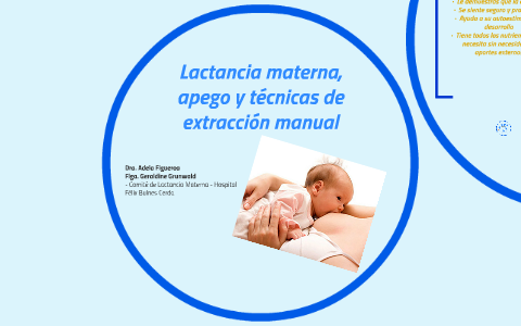 Lactancia materna y técnicas de extracción manual by Geraldine Grunwald