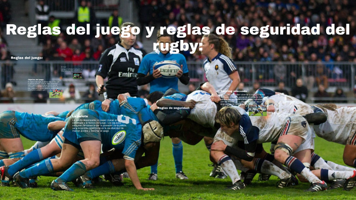 Presentacion sobre las reglas de juego y las reglas de seguridad del ...