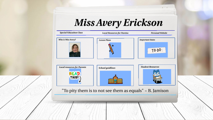 concept map by Avery Erickson on Prezi