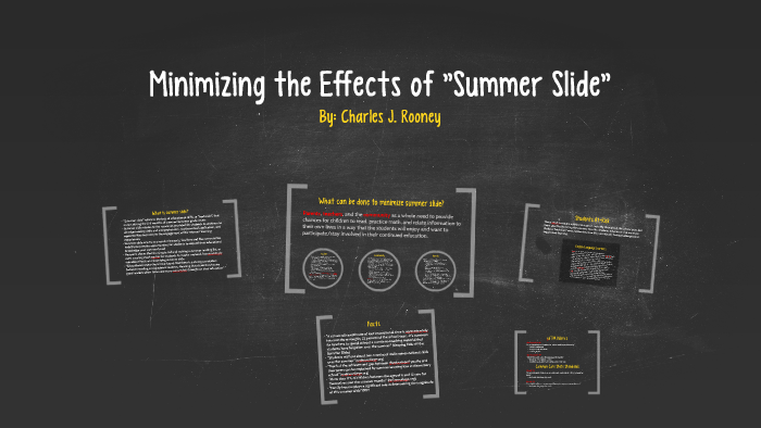 Minimizing the Effects of "Summer Slide" by Charley Rooney on Prezi