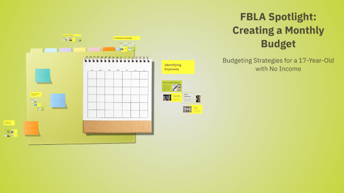 FBLA Spotlight: Creating a Monthly Budget by Jonathan Sandberg on Prezi