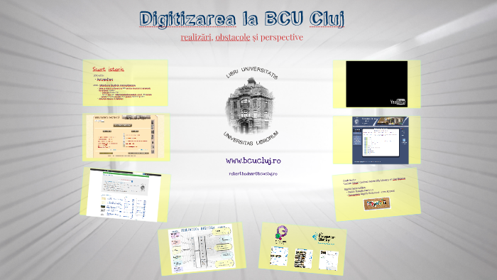 Digitizarea la BCU Cluj: realizări, obstacole și perspective by Róbert ...