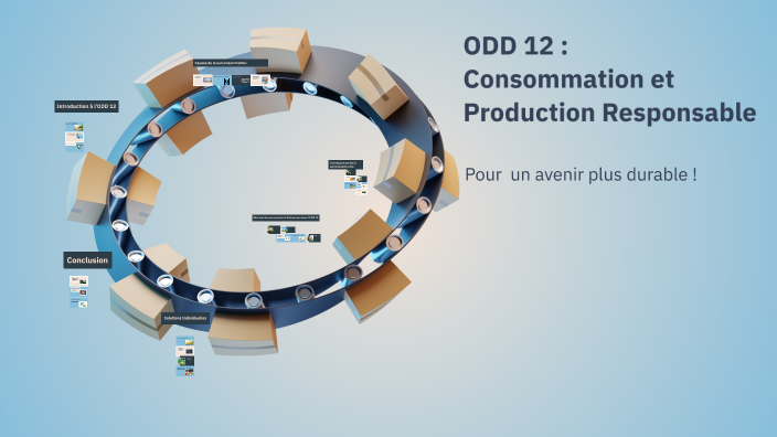 ODD 12 : Consommation et Production Responsable by Quentin Tremouille ...