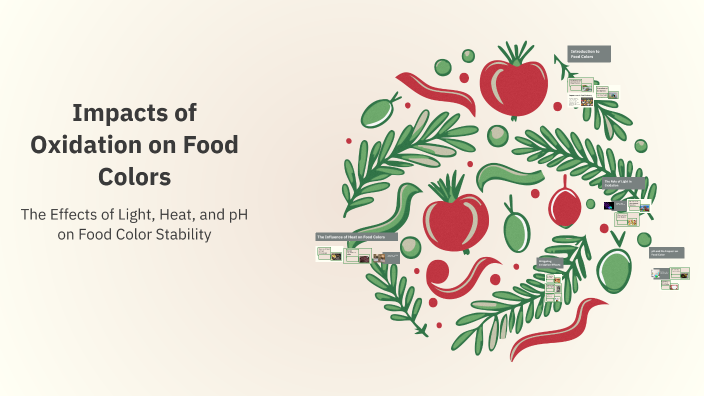 Impacts of Oxidation on Food Colors by Cathrine Febiyola on Prezi