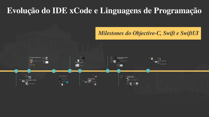 Evolução do IDE xCode e Linguagens de Programação by Alex Lopes on Prezi