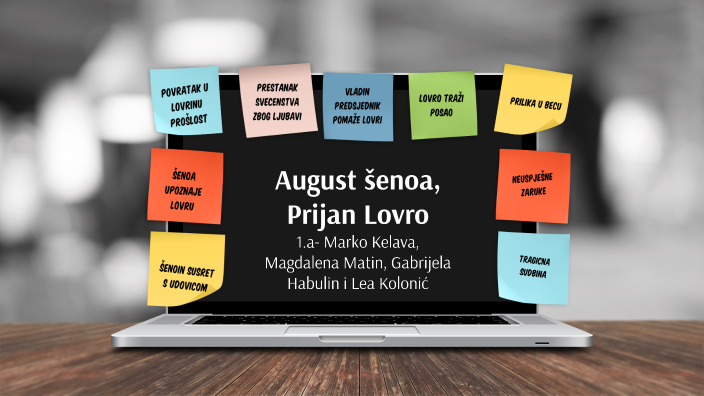 August Šenoa, Prijan Lovro by Marko Kelava on Prezi