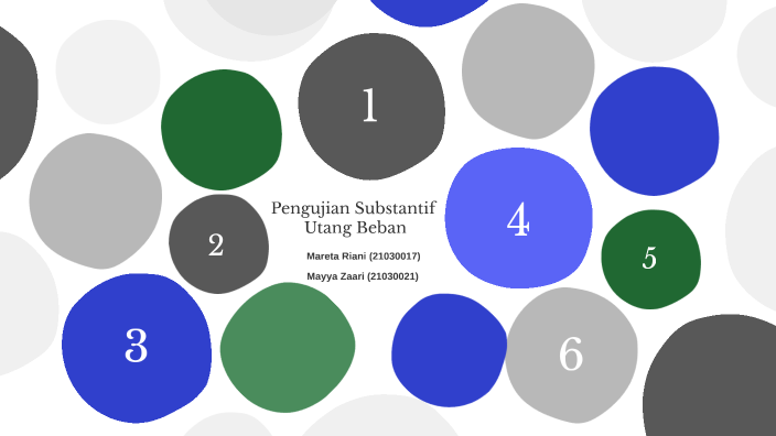 pengujian substantif utang beban by zaari mayya on Prezi