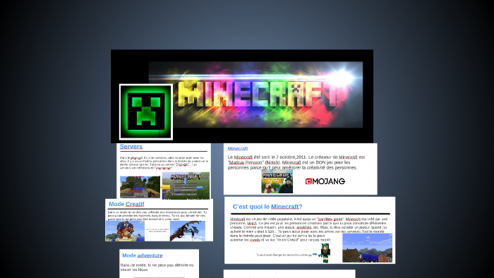 Minecraft Presentation by Michelle To on Prezi