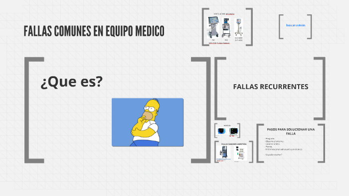 FALLAS COMUNES EN EQUIPO MEDICO by Diego Alejandro Gomez Angarita on Prezi