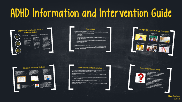 Attention Deficit/Hyperactivity Disorder Information and Intervention ...