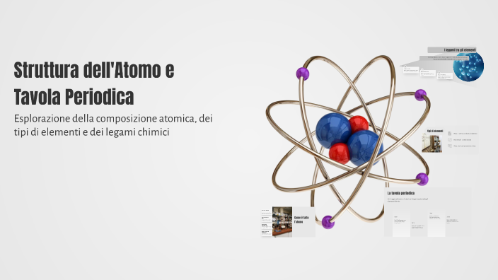Struttura dell'Atomo e Tavola Periodica by Matteo Abiuso on Prezi