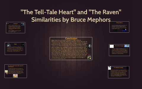 The Tell-Tale Heart and The Raven Similarities by on Prezi