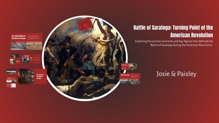 Battle of Saratoga: Turning Point of the American Revolution by Josie ...