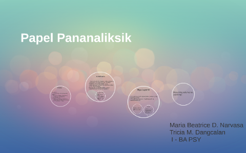 Epekto ng pangingibang bansa ng magulang sa kanilang anak sa by Bea ...