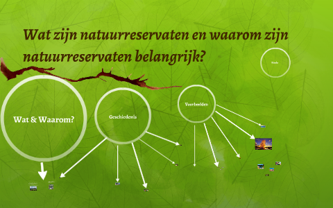 Wat zijn natuurreservaten en waarom zijn natuurreservaten be by kay na ...