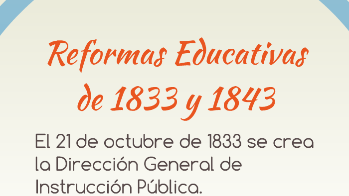 Reformas Educativas de 1833 y 1843 by Gustavo Gamboa on Prezi