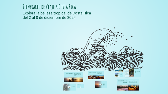 Itinerario de Viaje a Costa Rica by wild paths on Prezi