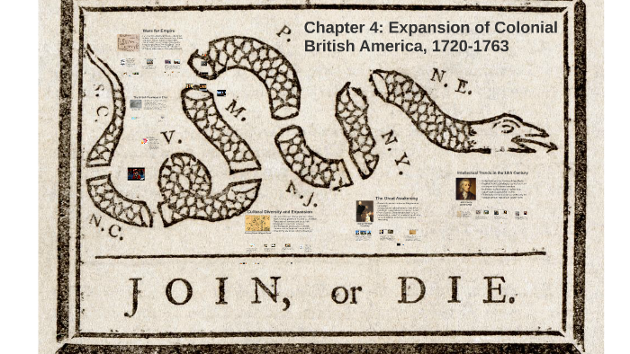Chapter 5: Expansion of Colonial British America, 1720-1763 by Joseph ...