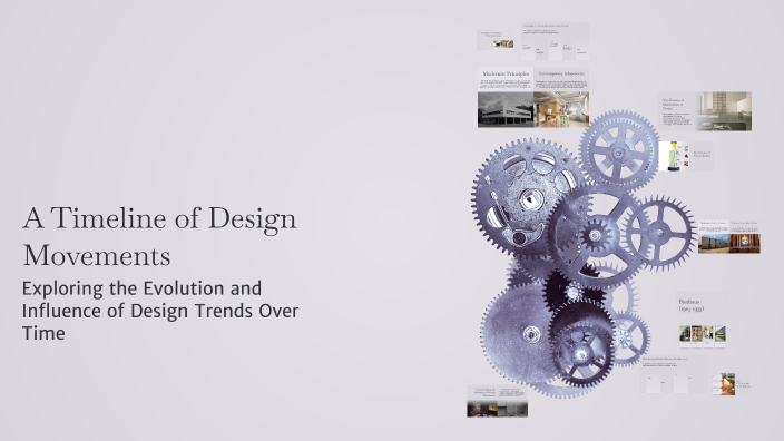A Timeline of Design Movements by Oliver Williams on Prezi