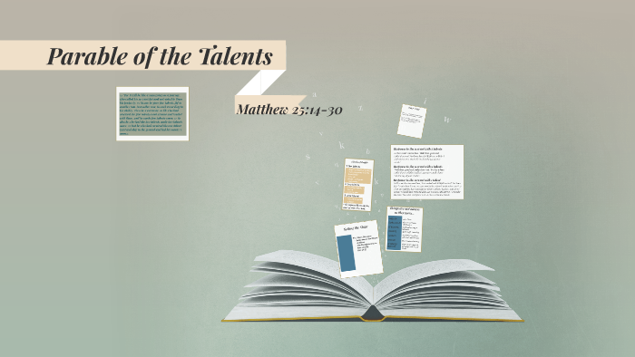 Parable of the Talents by Susan Wilken on Prezi
