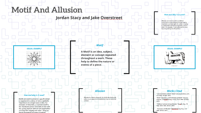 Motif And Allusion by Jordan Stacy on Prezi