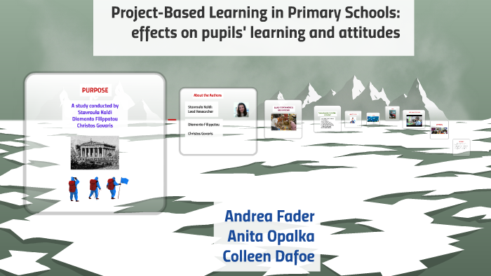 Project-Based Learning in Primary Schools: by Andrea Fader on Prezi