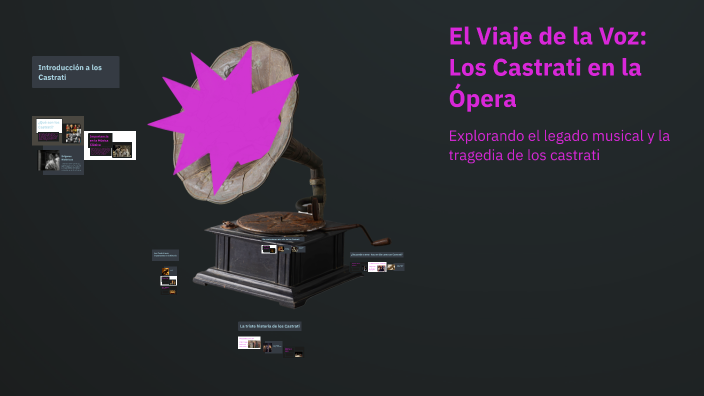 El Viaje de la Voz: Los Castrati en la Ópera by Erick Alvarez on Prezi