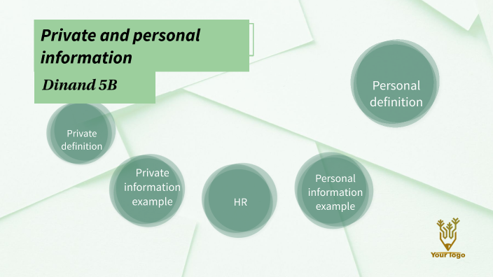 Private and personal information by Ferdinand Fortunaza Manalu on Prezi