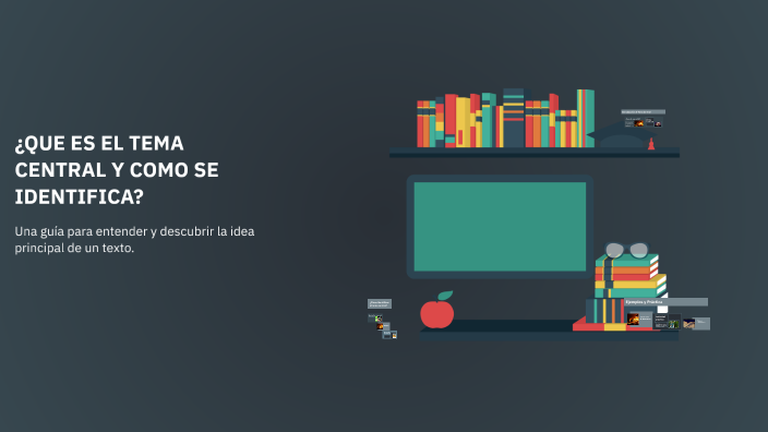 ¿QUE ES EL TEMA CENTRAL Y COMO SE IDENTIFICA? by angie naranjo on Prezi
